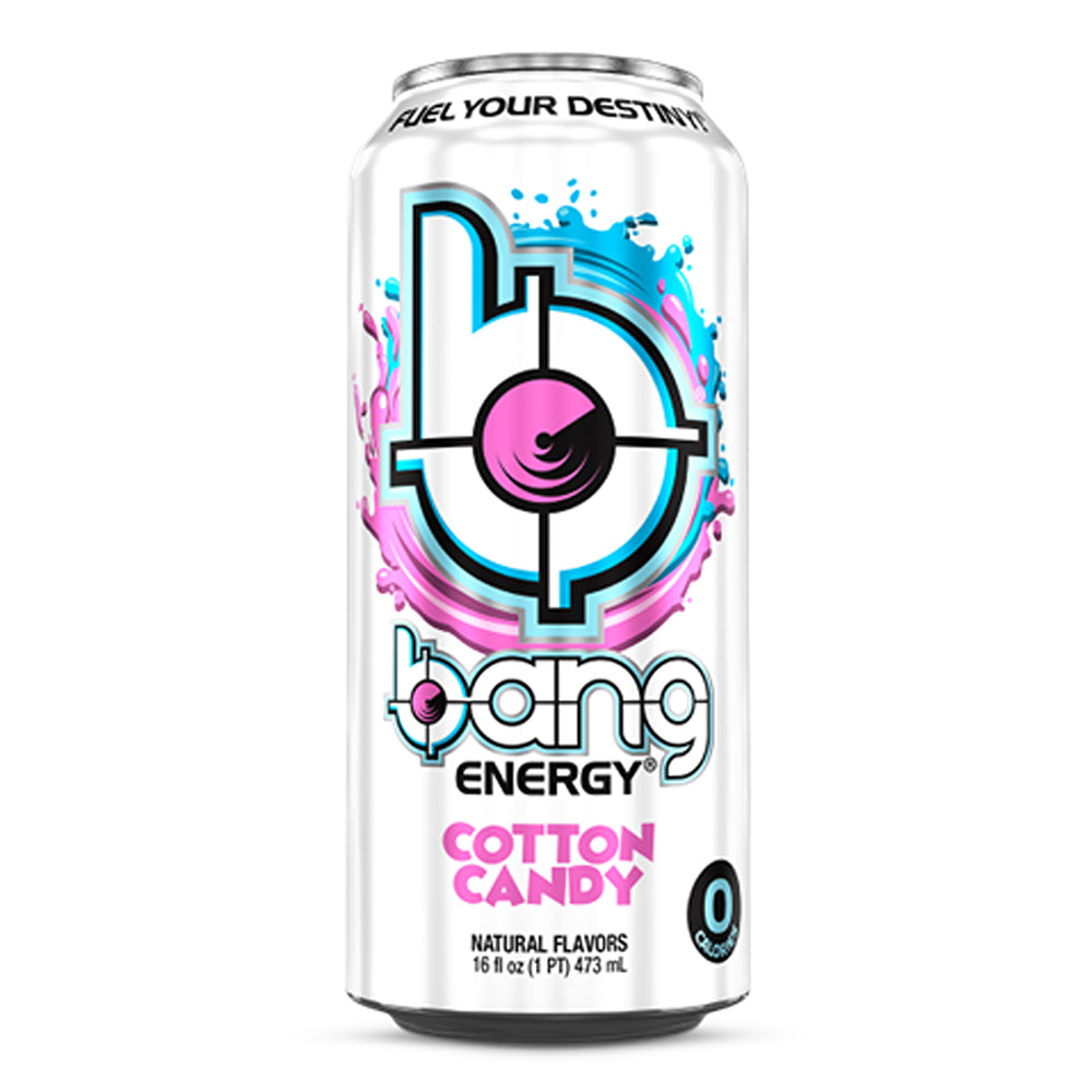 BANG Energy Cotton Candy, 16 Oz. Cans, 12 Pack
