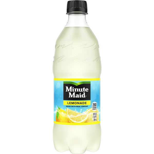 Minute Maid Lemonade, 20 Oz. Bottles, 24 Pack