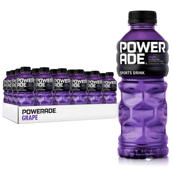 Powerade Grape, 20 Oz. Bottles, 24 Pack