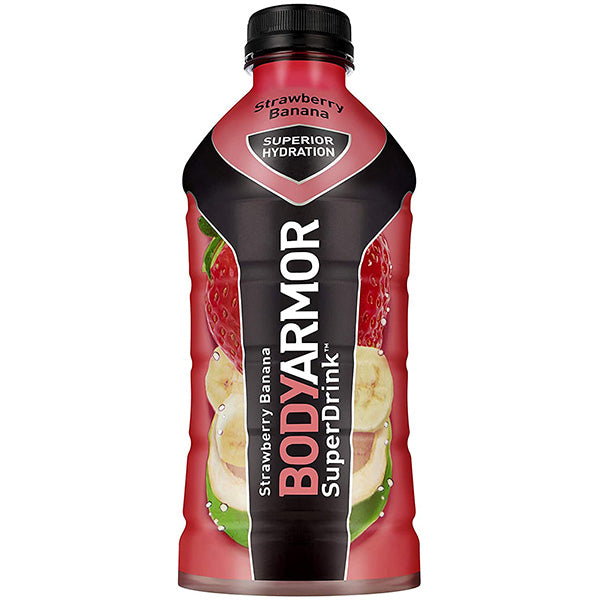 BODYARMOR Sport Drink Strawberry Banana, 28 Oz. 12 Pack