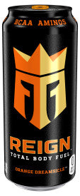 Reign Total Body Fuel Orange Dreamsicle, 16 Oz. Cans, 12 Pack