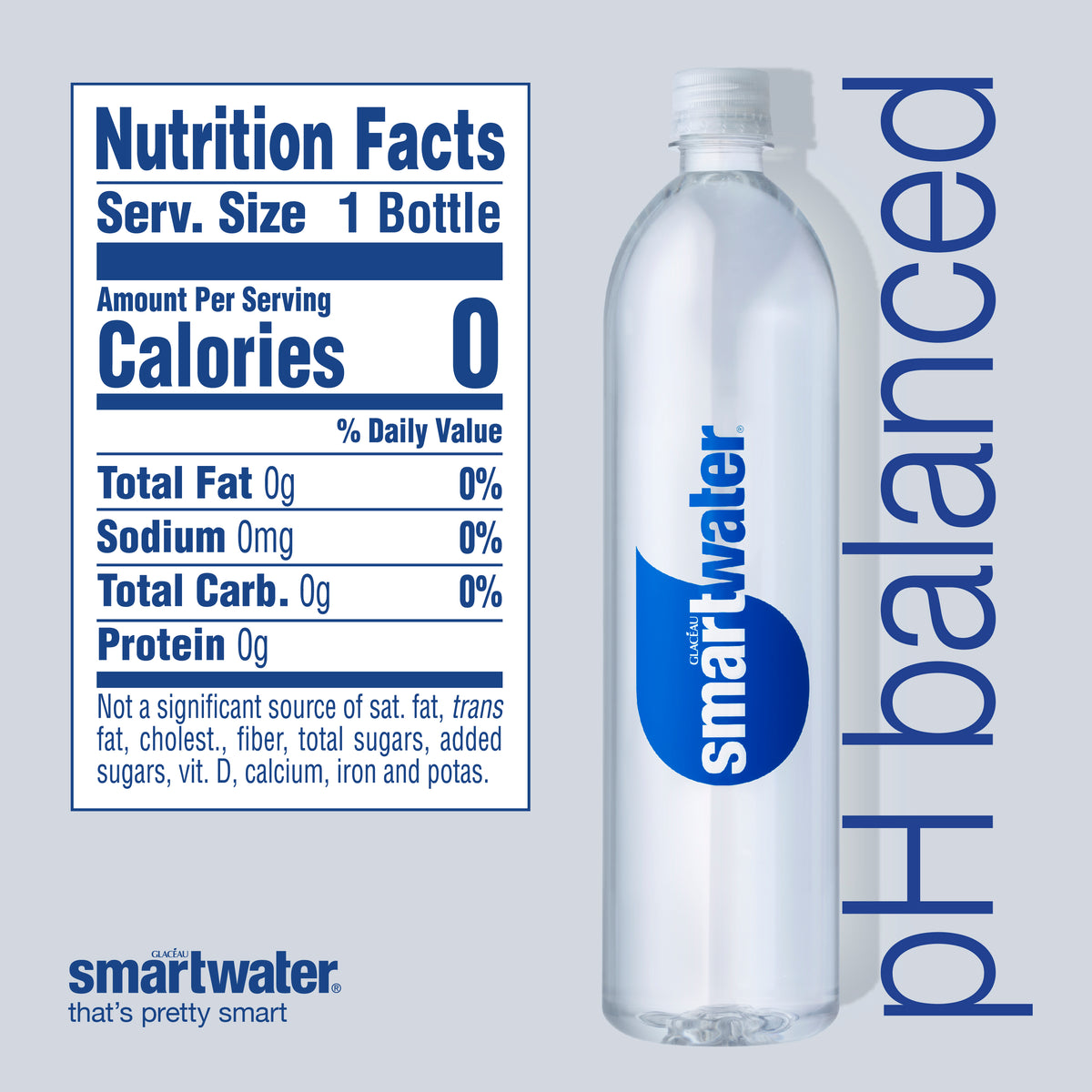 Smartwater, 1.5 L Bottles, 12 Pack